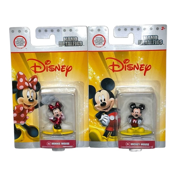 Jada | Toys | Nano Metalfigs Disney Mickey Mouse Ds Minnie Mouse Ds2 ...